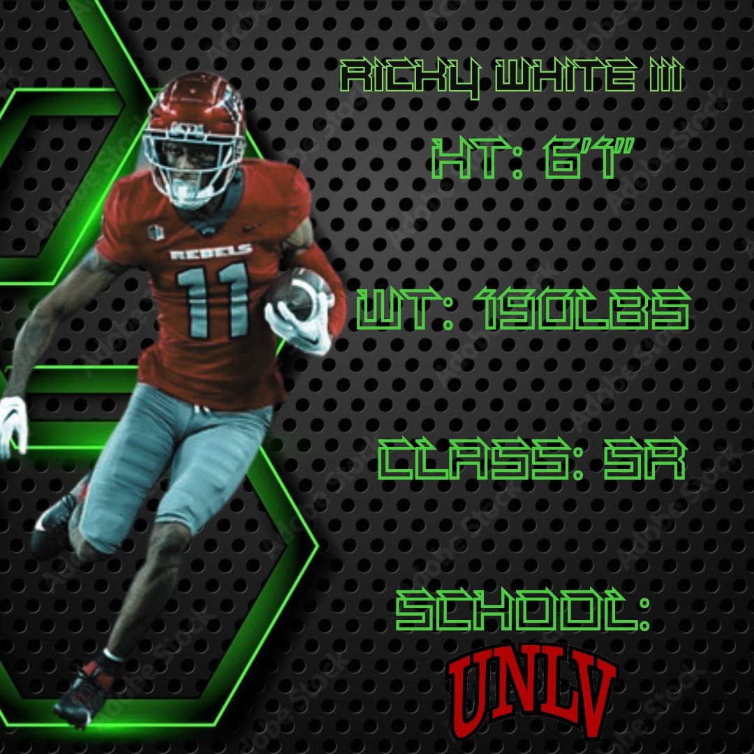 Rick White III Draft Profile - by Courtlandt Griffin