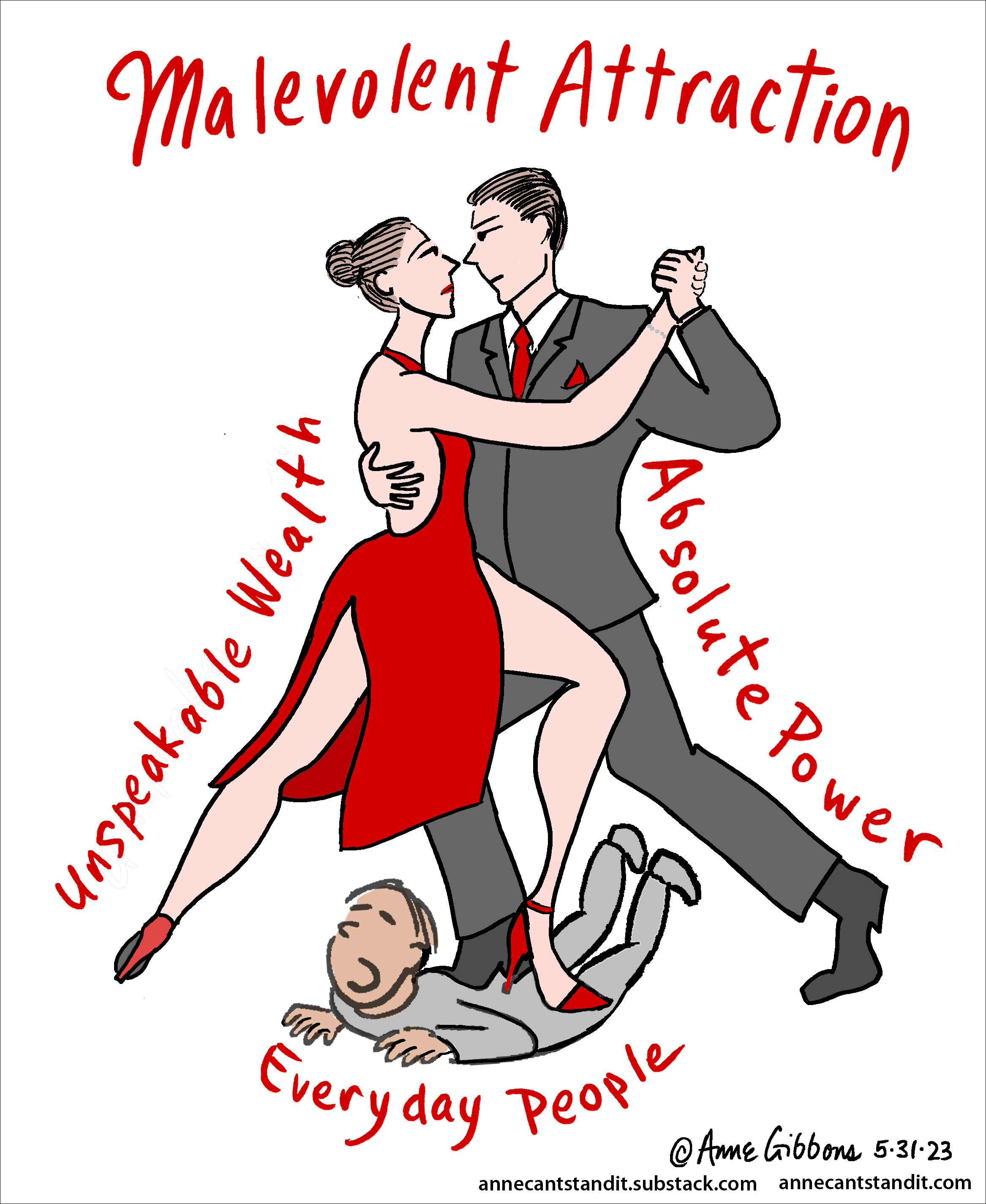 Malevolent Attraction - by Anne Gibbons