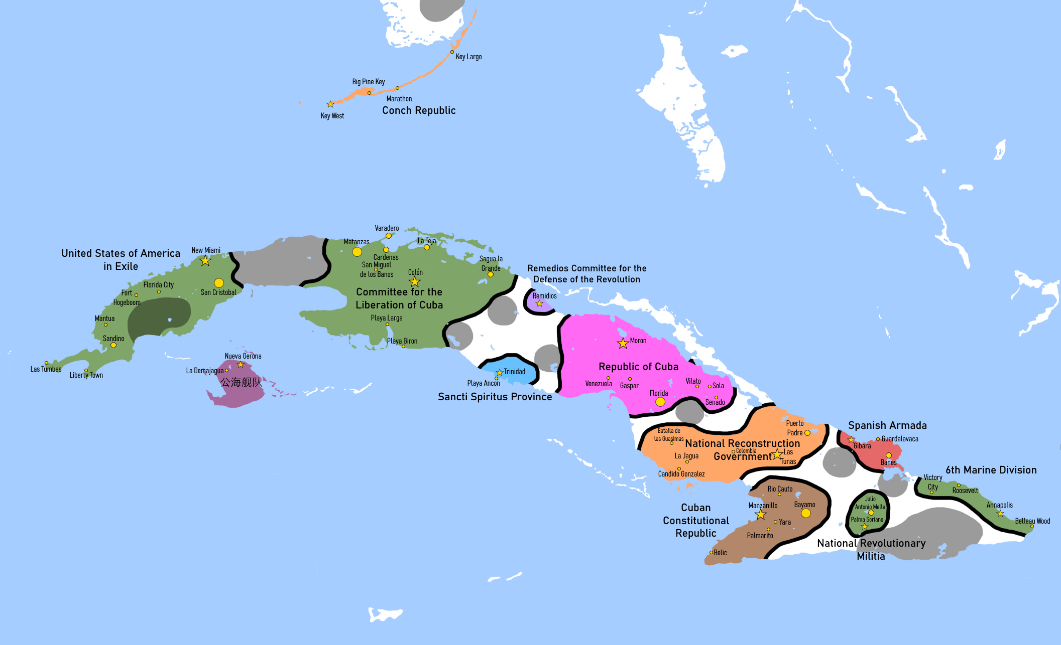 The Fallen Continent: Cuba - Writings by Wolliver