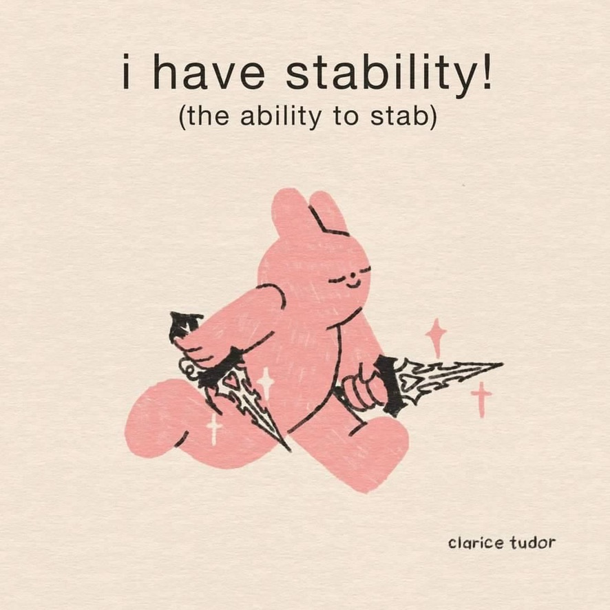 6 - stability: the ability to stab - src - by sean cohen