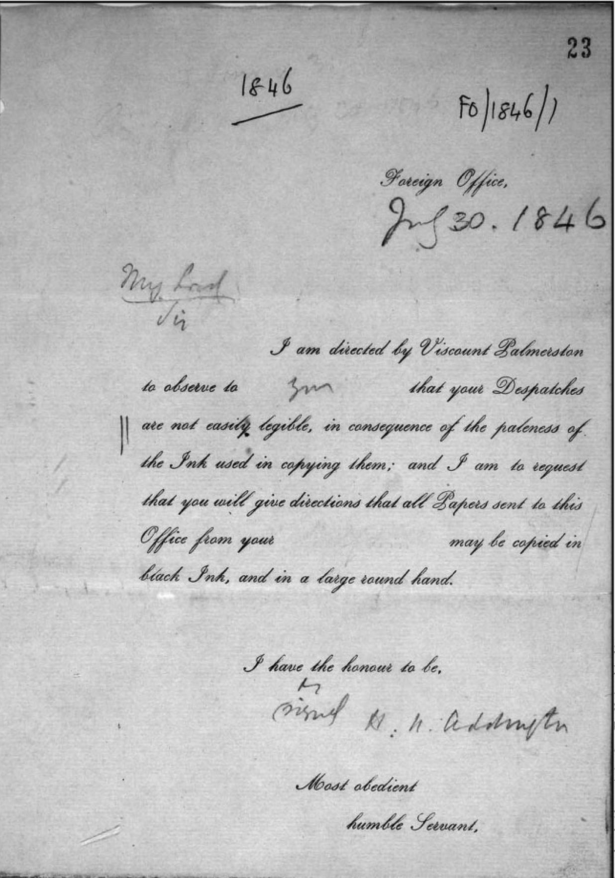 "This question of library handwriting" - by Clayton Davis