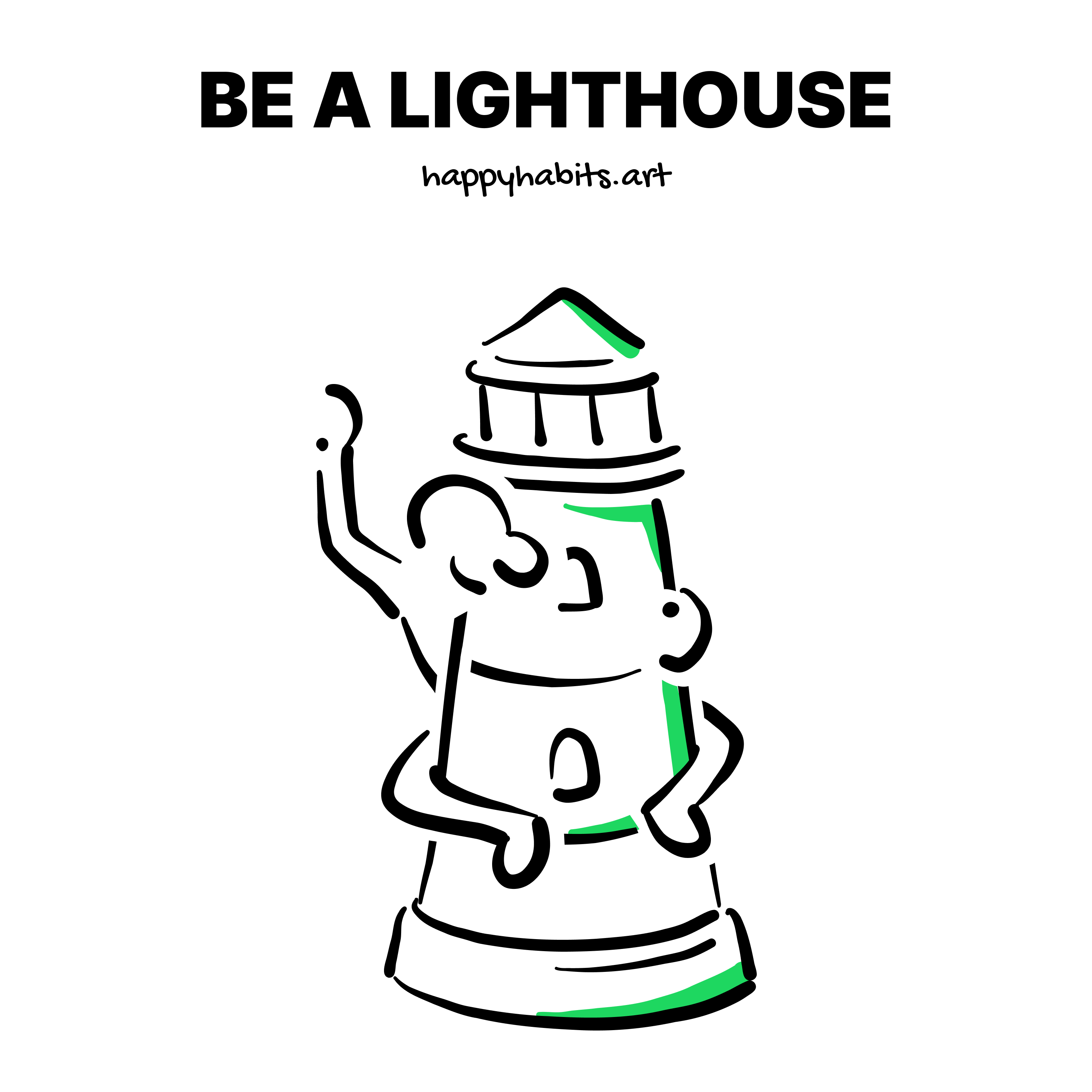 🌴 024 : Be A Lighthouse - Happy Habits