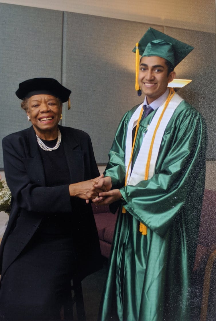 What Maya Angelou Said to Me in 2005