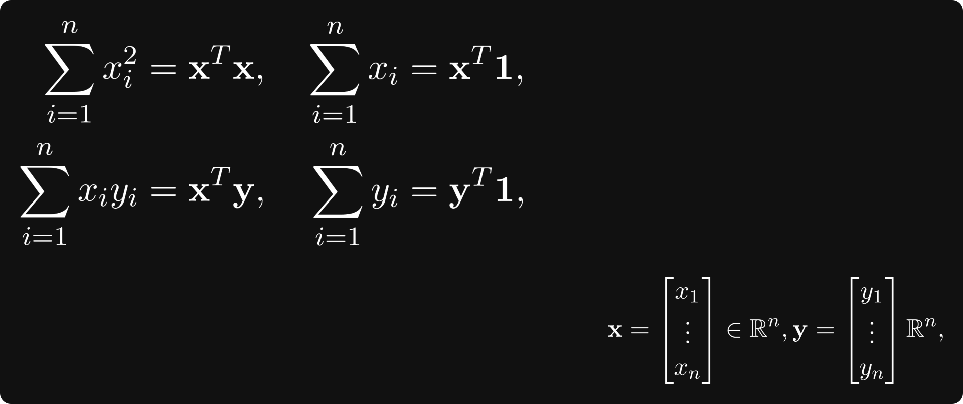 Linear Regression And The Least Squares Problem
