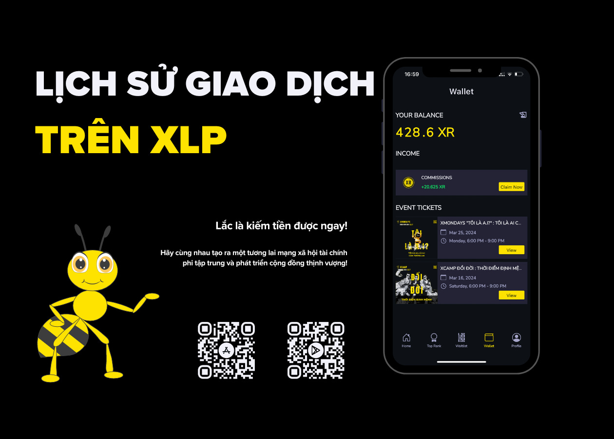 CÁCH KIỂM TRA LỊCH SỬ GIAO DỊCH TRÊN XLP NETWORK