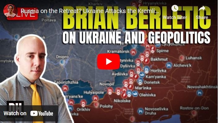 Russia on the Retreat? Ukraine Attacks the Kremlin w/ Brian Berletic!