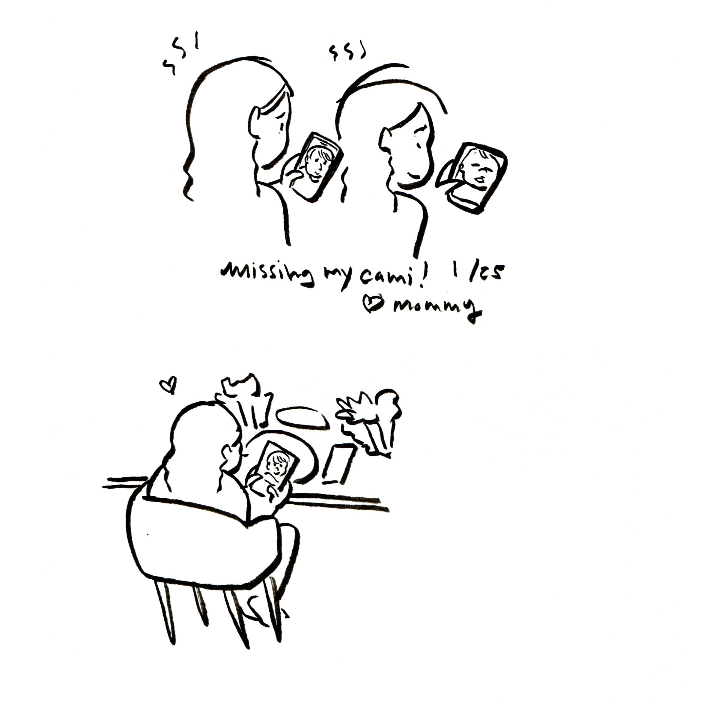 Travel Drawings - by Samantha Shaffer - Sam and That