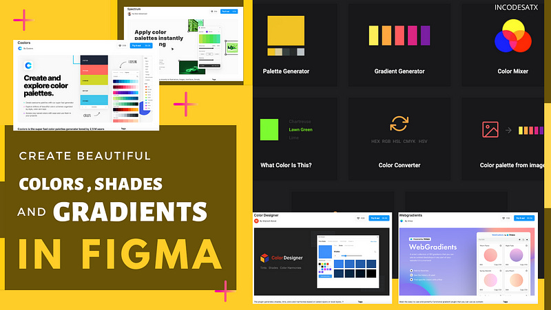 Generate Colors & Gradients in Figma Easily with these cool Plugins