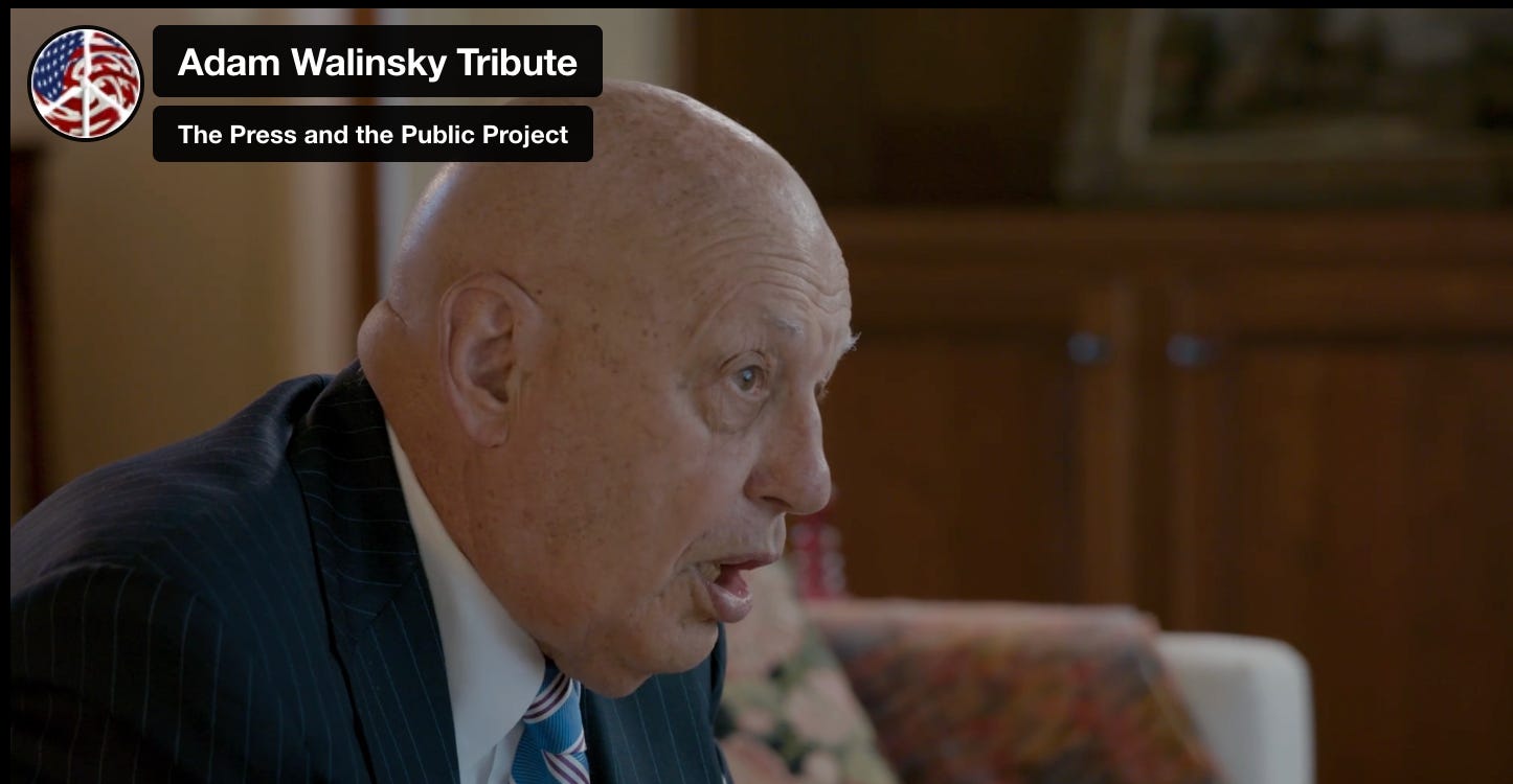 RIP Adam Walinsky: RFK Aide Who Investigated JFK's Assassination