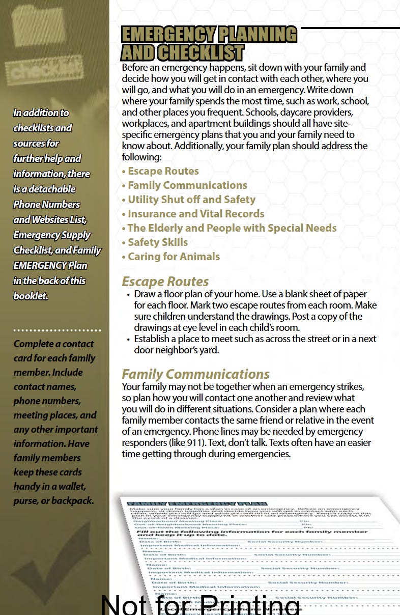 Air Force Emergency Preparedness Guide - by Defcon Level
