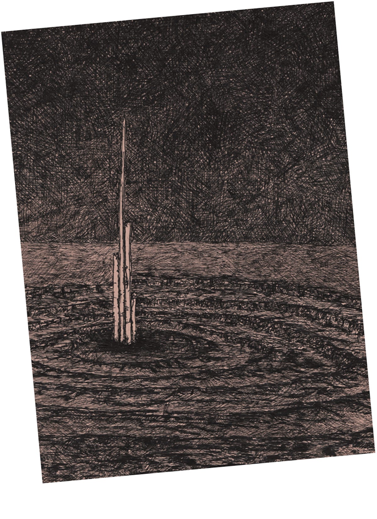 That Black Spike; Hundreds Fathom Tall - by Don Clark