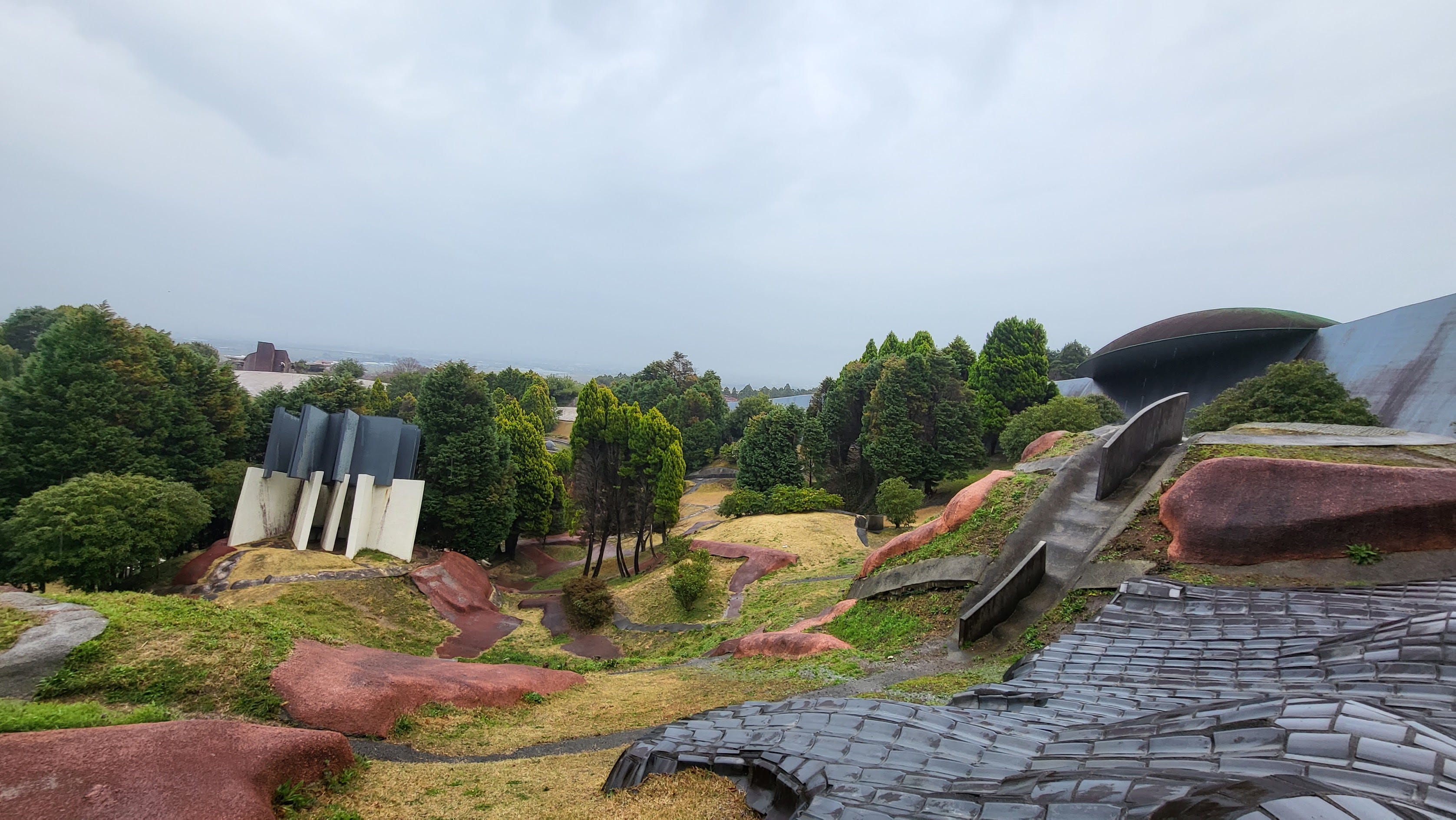 Exploring Japan's Site of Reversible Destiny: A Real-life 3D Game Level