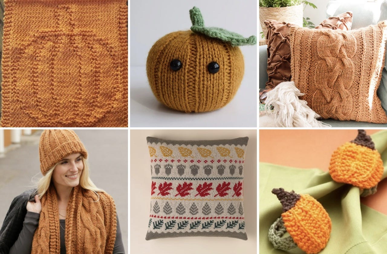 20 Free Knitting Patterns for Autumn