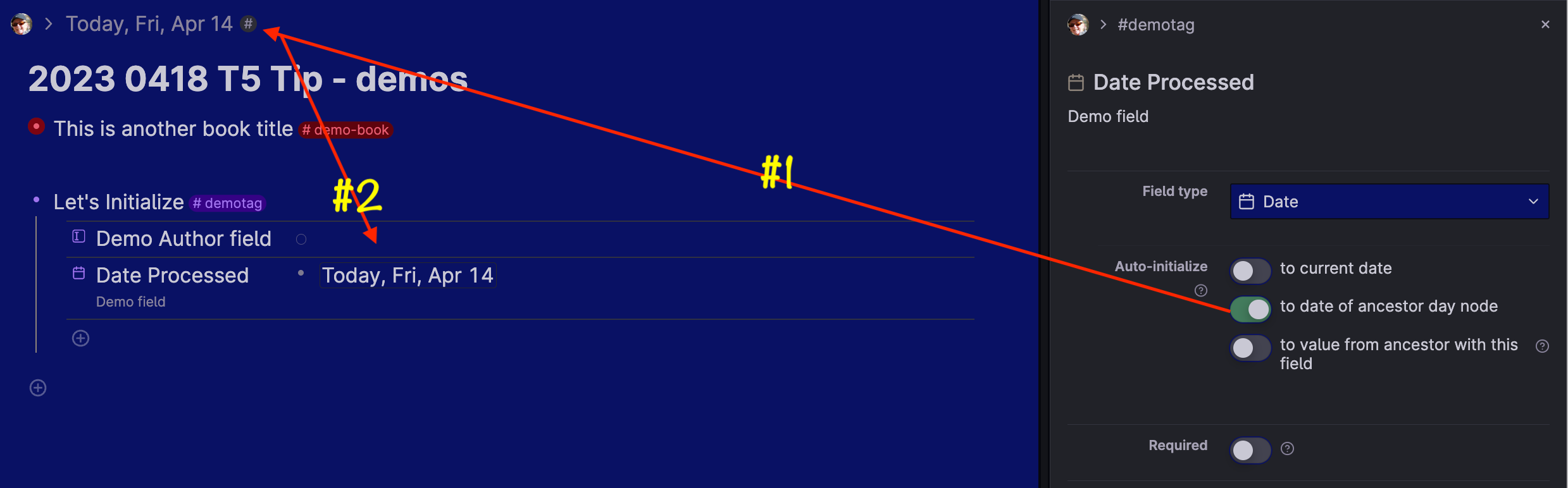 T5 Decon Tips: Calendar, Date Initialize, and Template Review: Tanarian Brain
