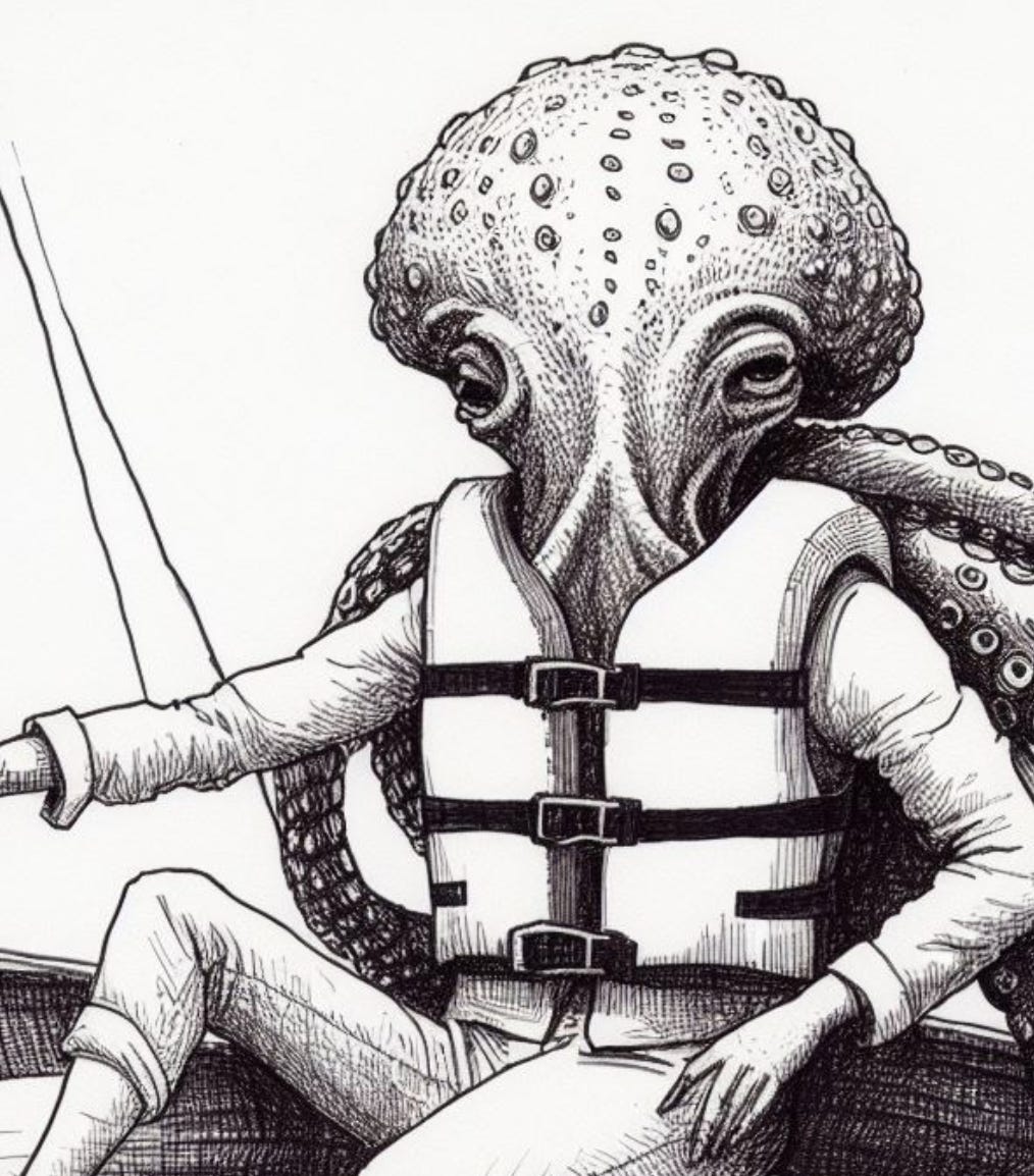 Otto Take the Helm Until Midnight - Small Craft Advisor