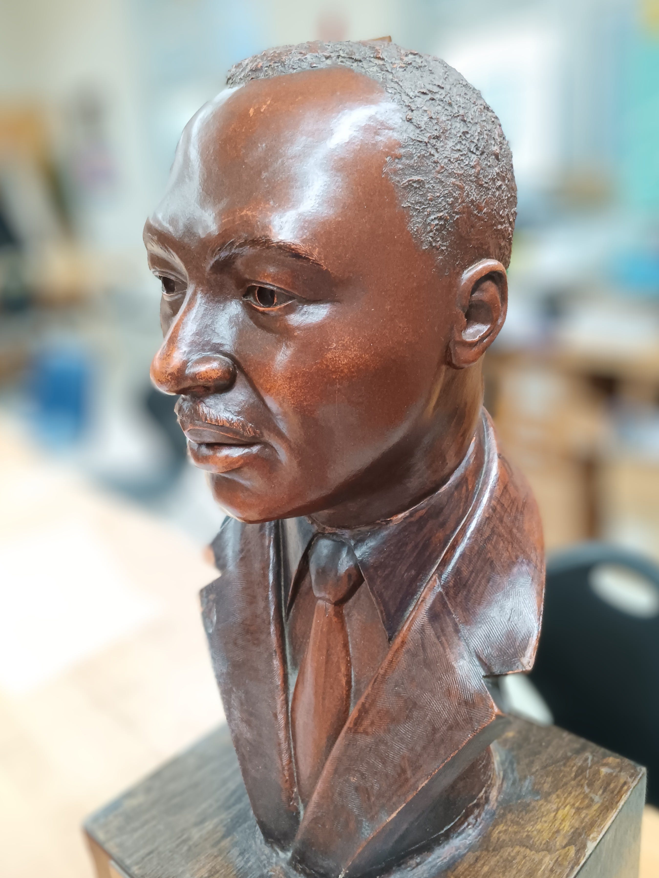 Bring Our Martin Luther King Statue Alive with Your Art!
