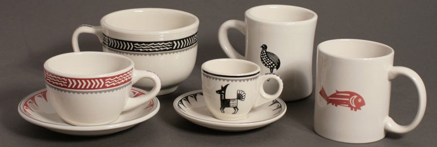 Southwestern Dinnerware Pattern - by Jan Spell