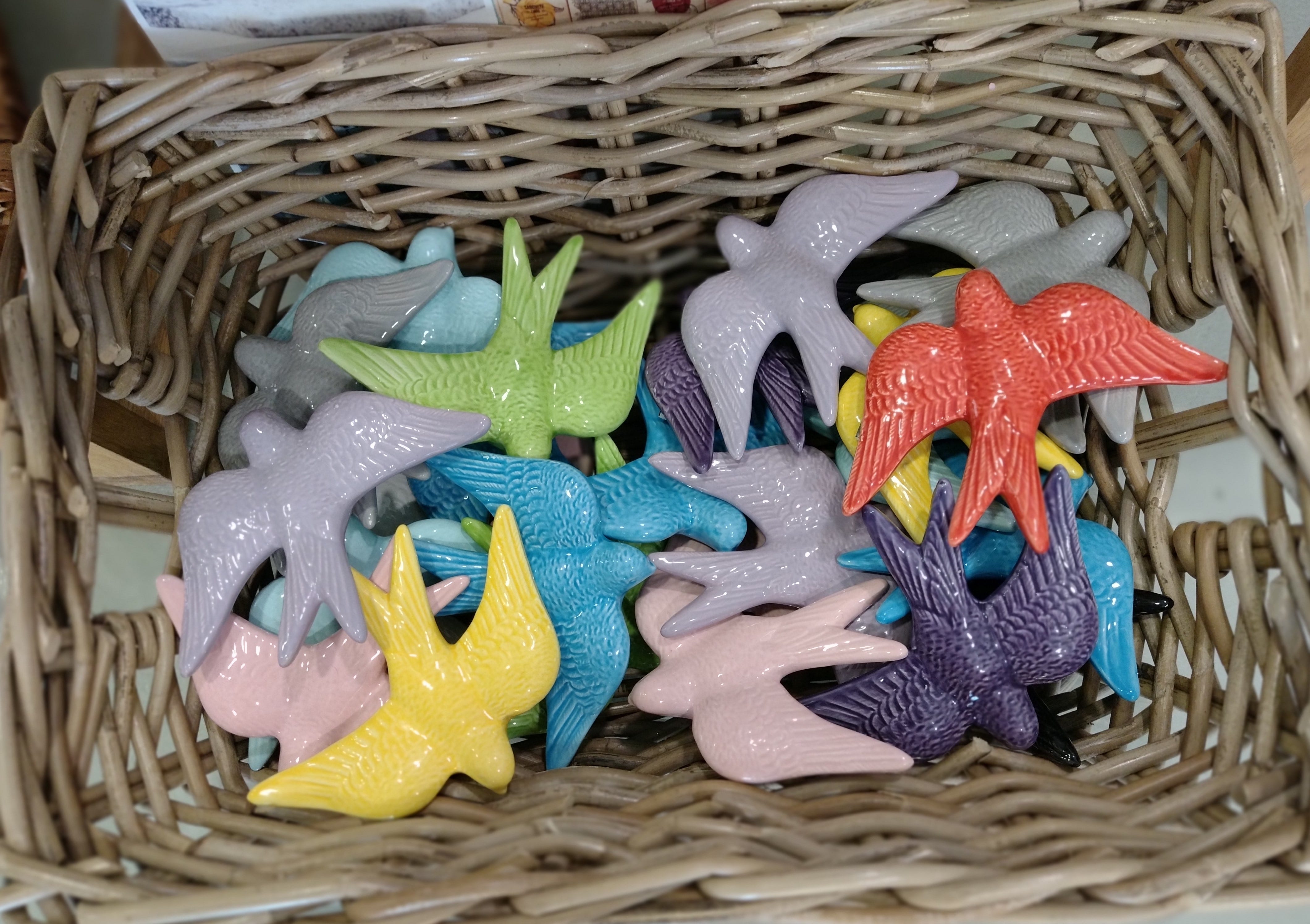 What are all these Ceramic birds? - by Carol A. Wilcox