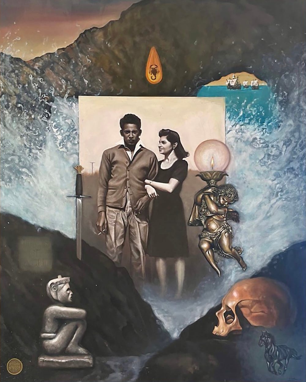 Latino Artists Display Borderland Themes at Chicano Park Museum