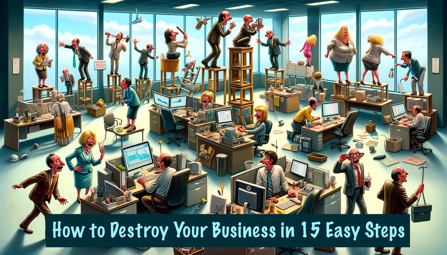 How to Destroy Your Business in 15 Easy Steps