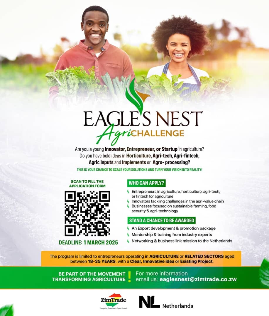 ZimTrade Opens 2025 Eagles Nest Program for Young Ag Innovators