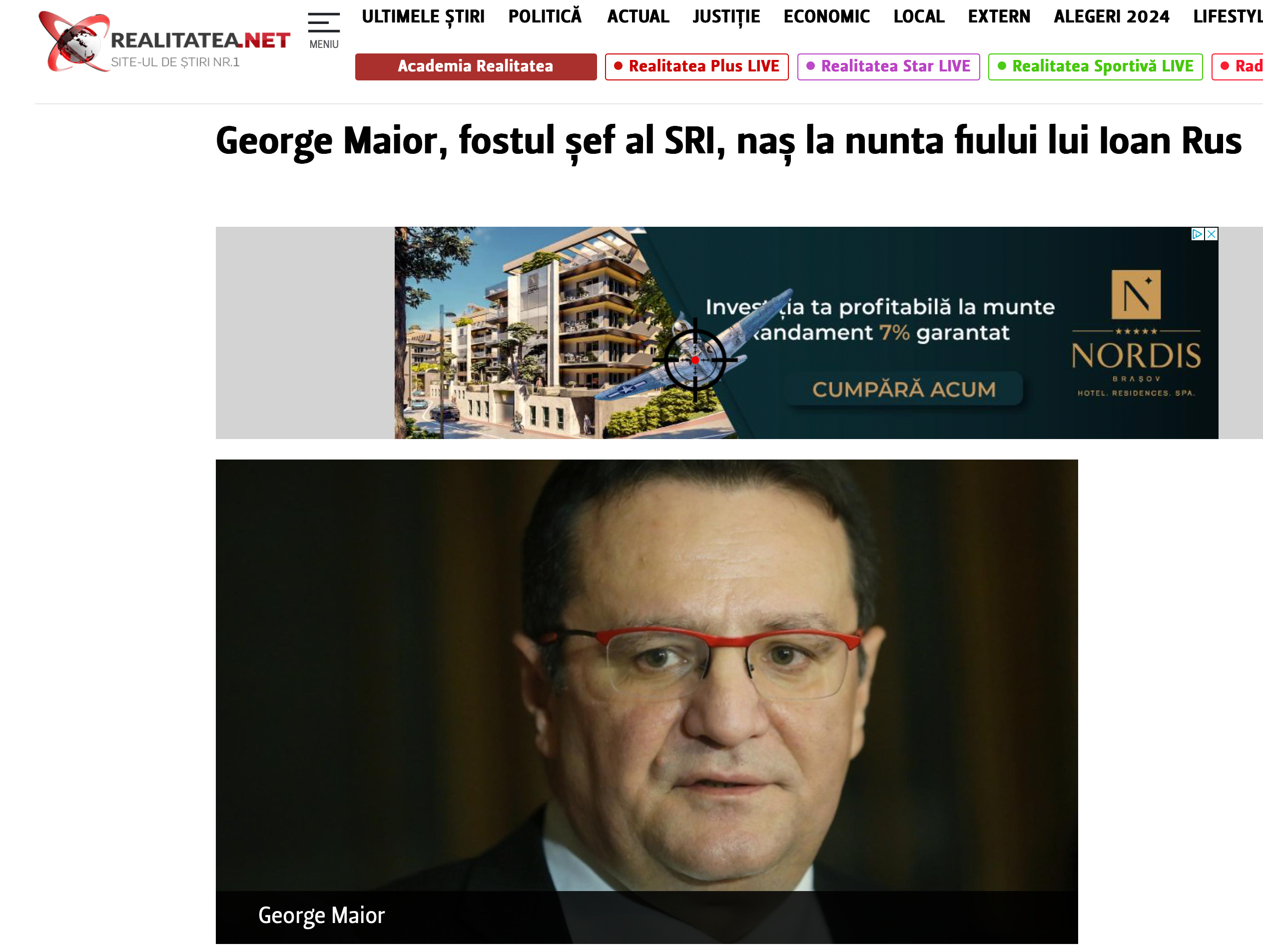 Opus nr. 214 - Arestarea sefului IPJ Cluj, nepotul maharului Ioan Rus ...