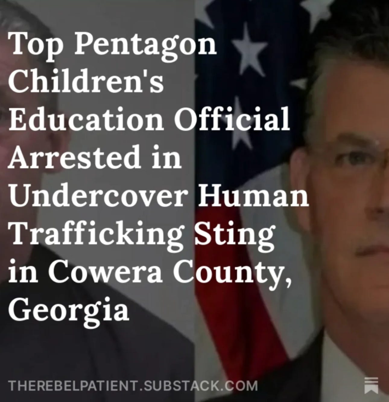 Top Pentagon Children's Education Official Arrested in Undercover Human ...