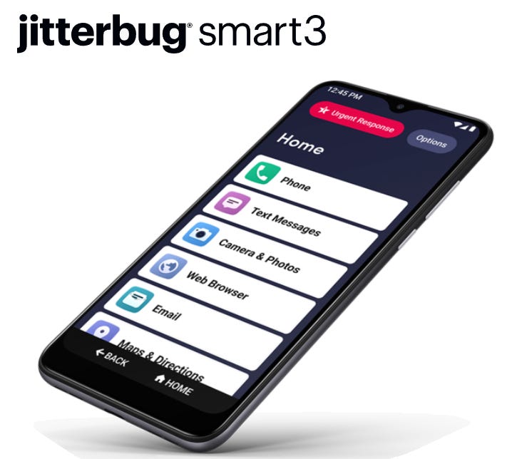 Jitterbug Smart3 - Aging in Home Technology