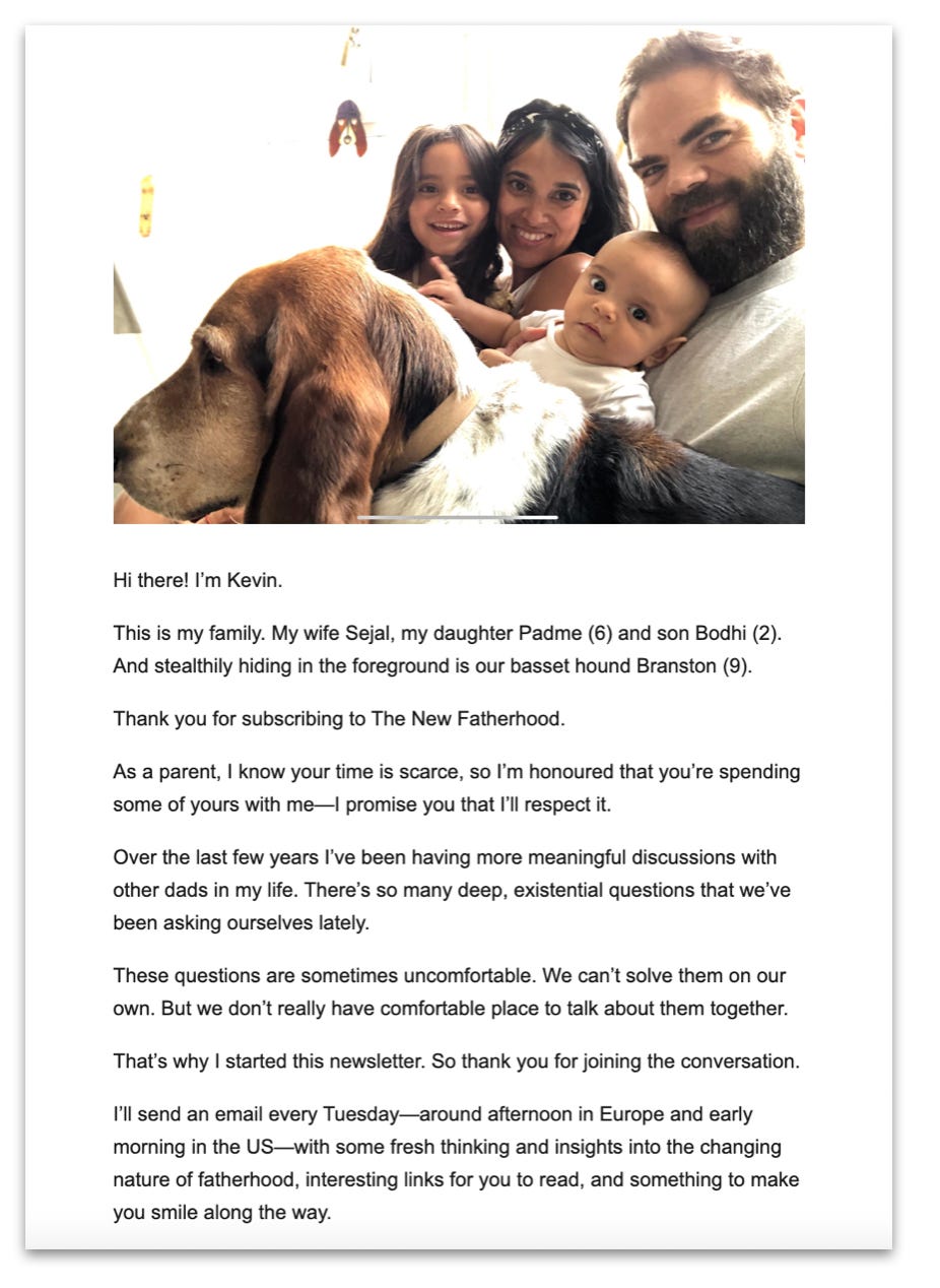 How to write a welcome email for new Substack readers