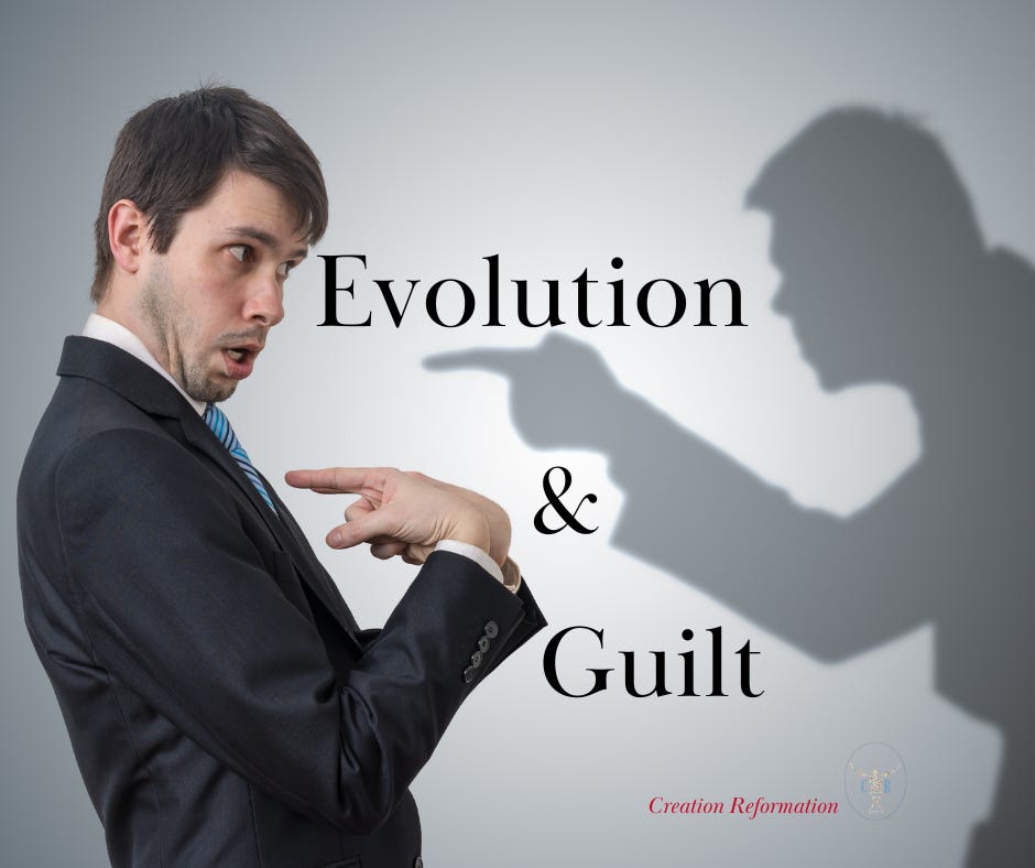 Evolution and Guilt - by Roddy Bullock