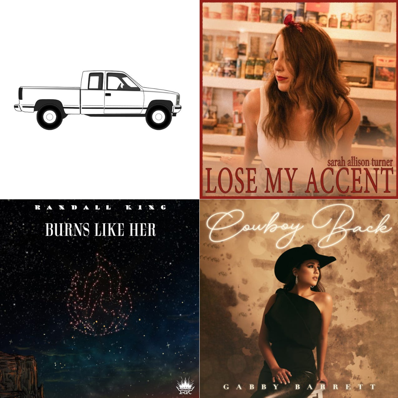 truck songs of the week - by Rose McMackin - truck songs