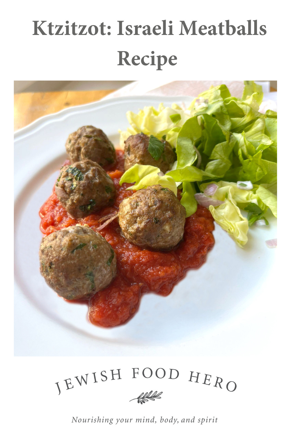 Ktzitzot: 🇮🇱Israeli Meatballs Recipe