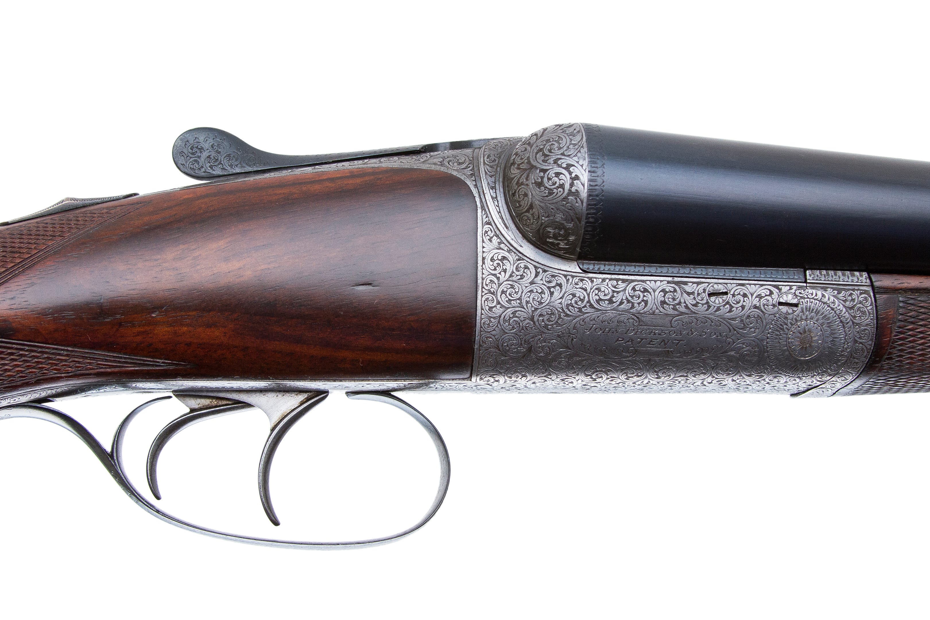 John Dickson - The Masterpiece: Round Action Trigger Plate SxS, 12 Gauge