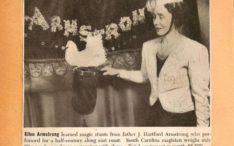 The Magician Is a Woman! 🎩🐇 - by Cristen Conger