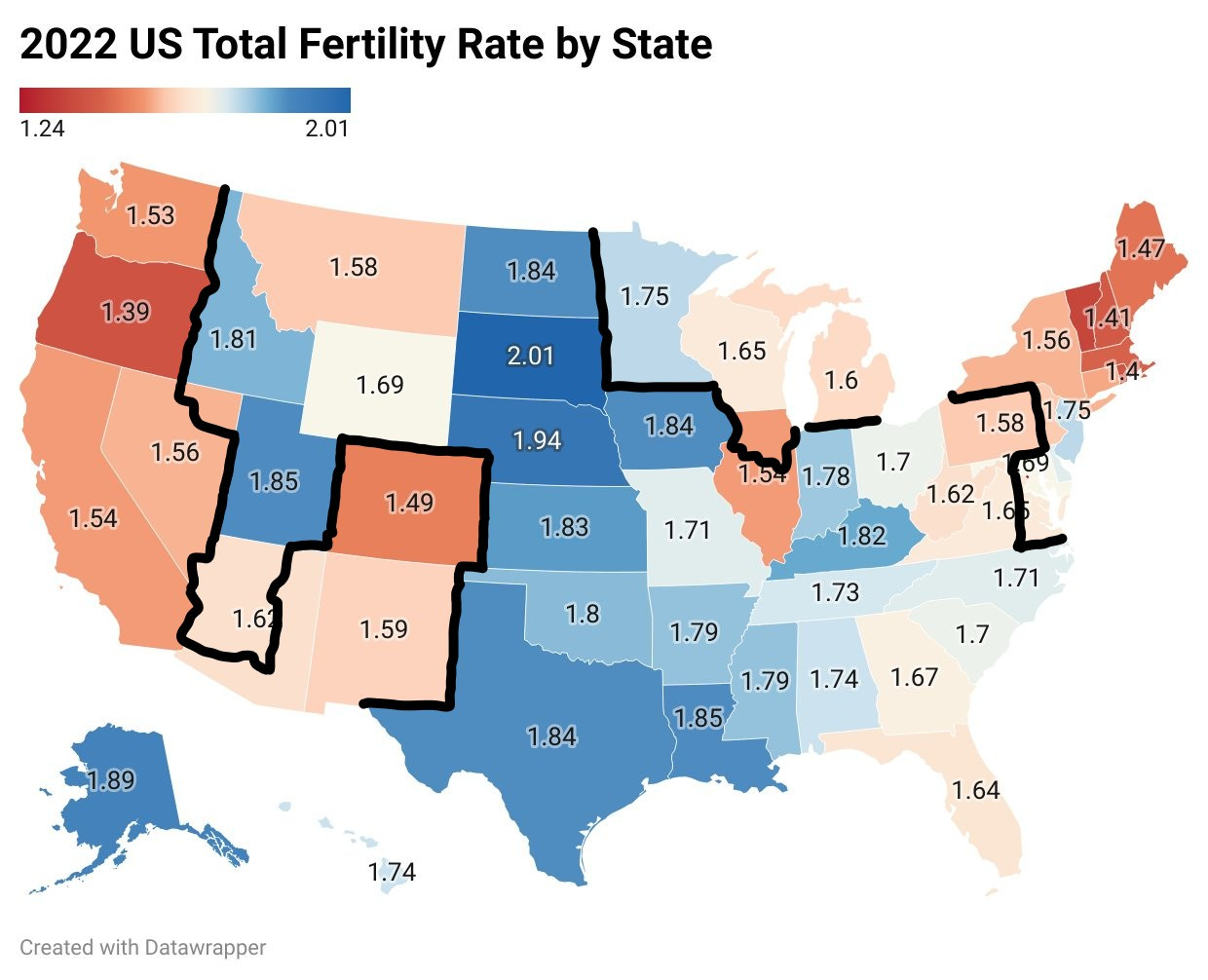 How a federation of red states would differ from the US – Red-State ...