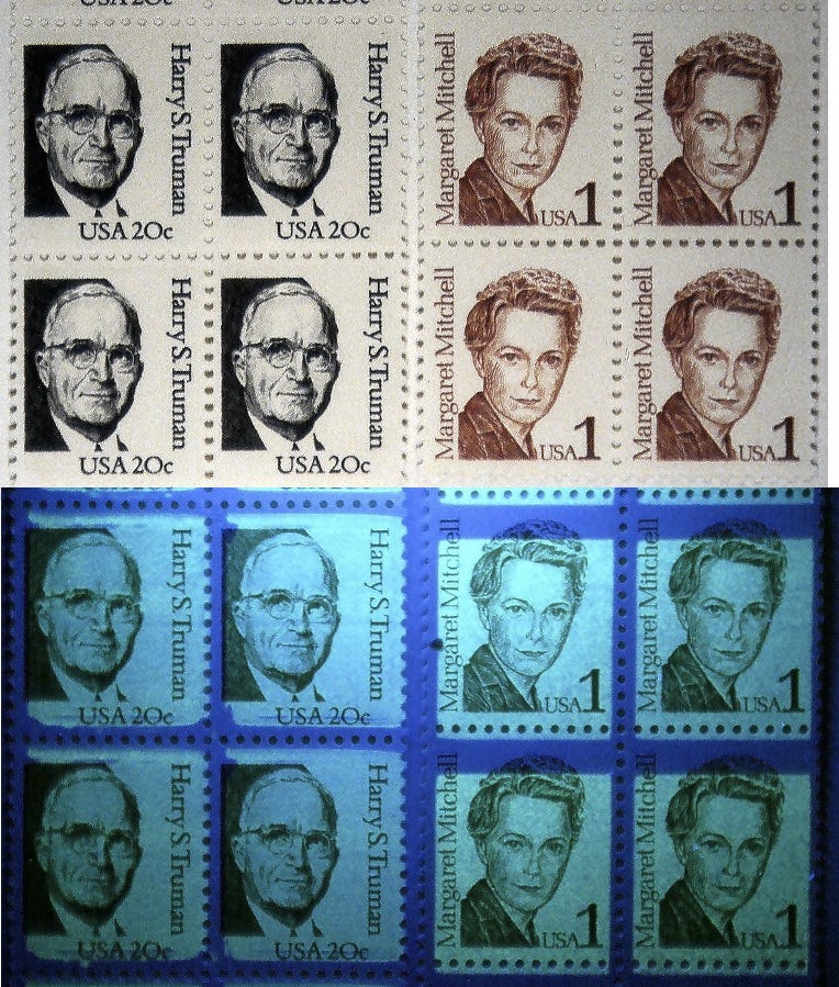 Stamps That Glow: A Brief Introduction, and What is the Best UV Lamp to ...