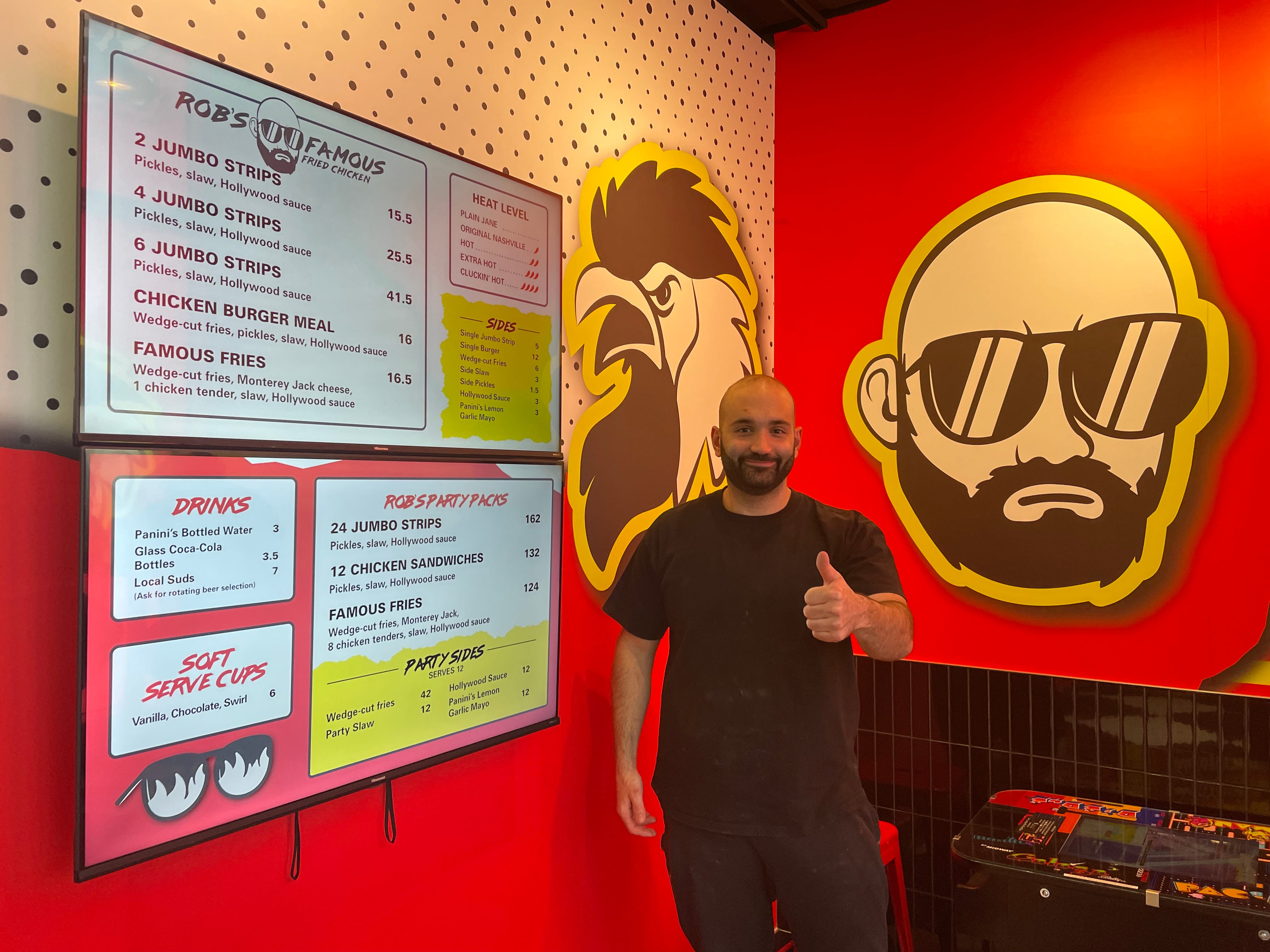Rob’s Famous Fried Chicken is now open