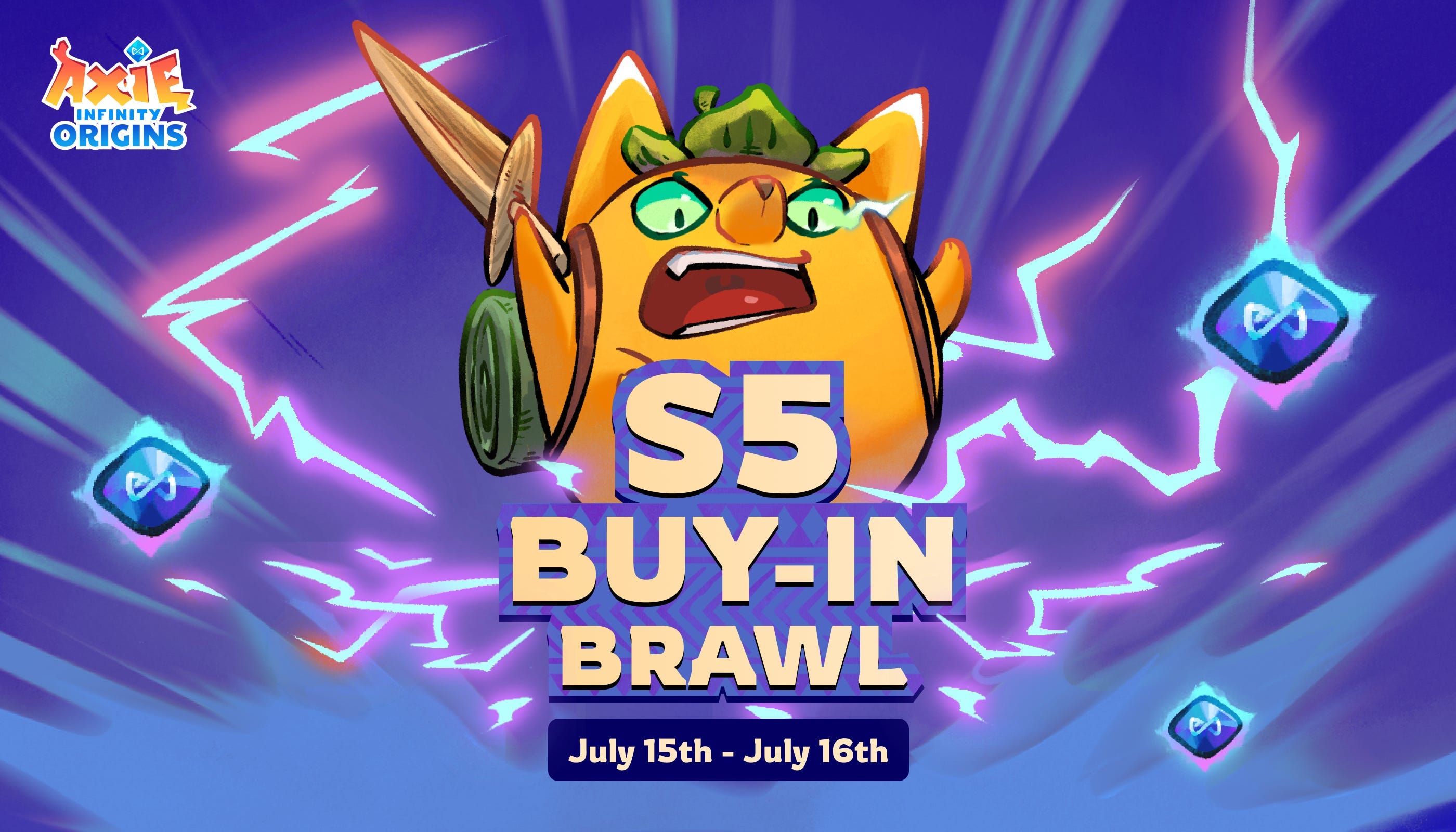 S5 Buy-In Brawl is LIVE - by Axie Infinity - The Lunacian