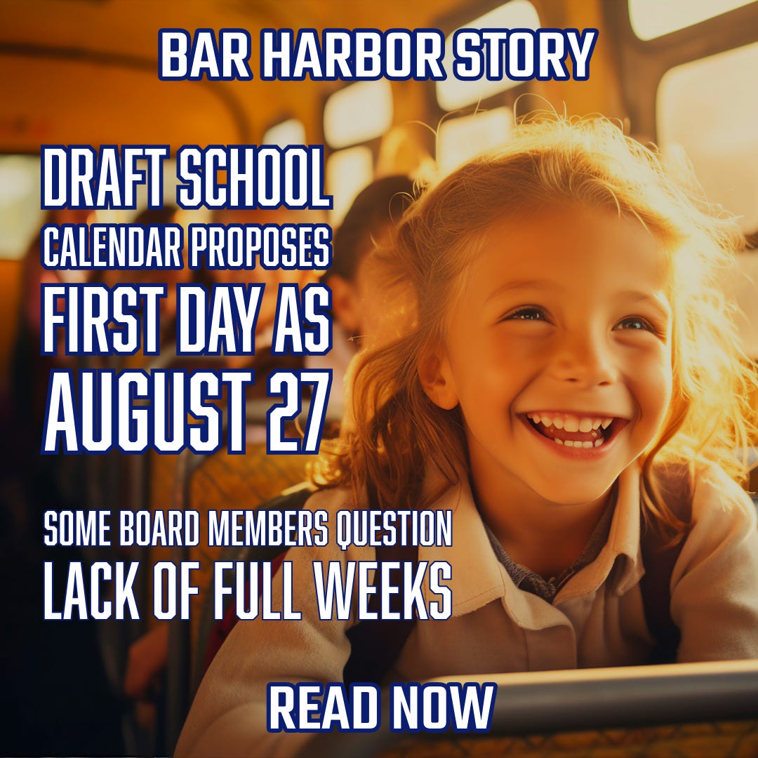 Draft School Calendar Proposes First Day as August 27