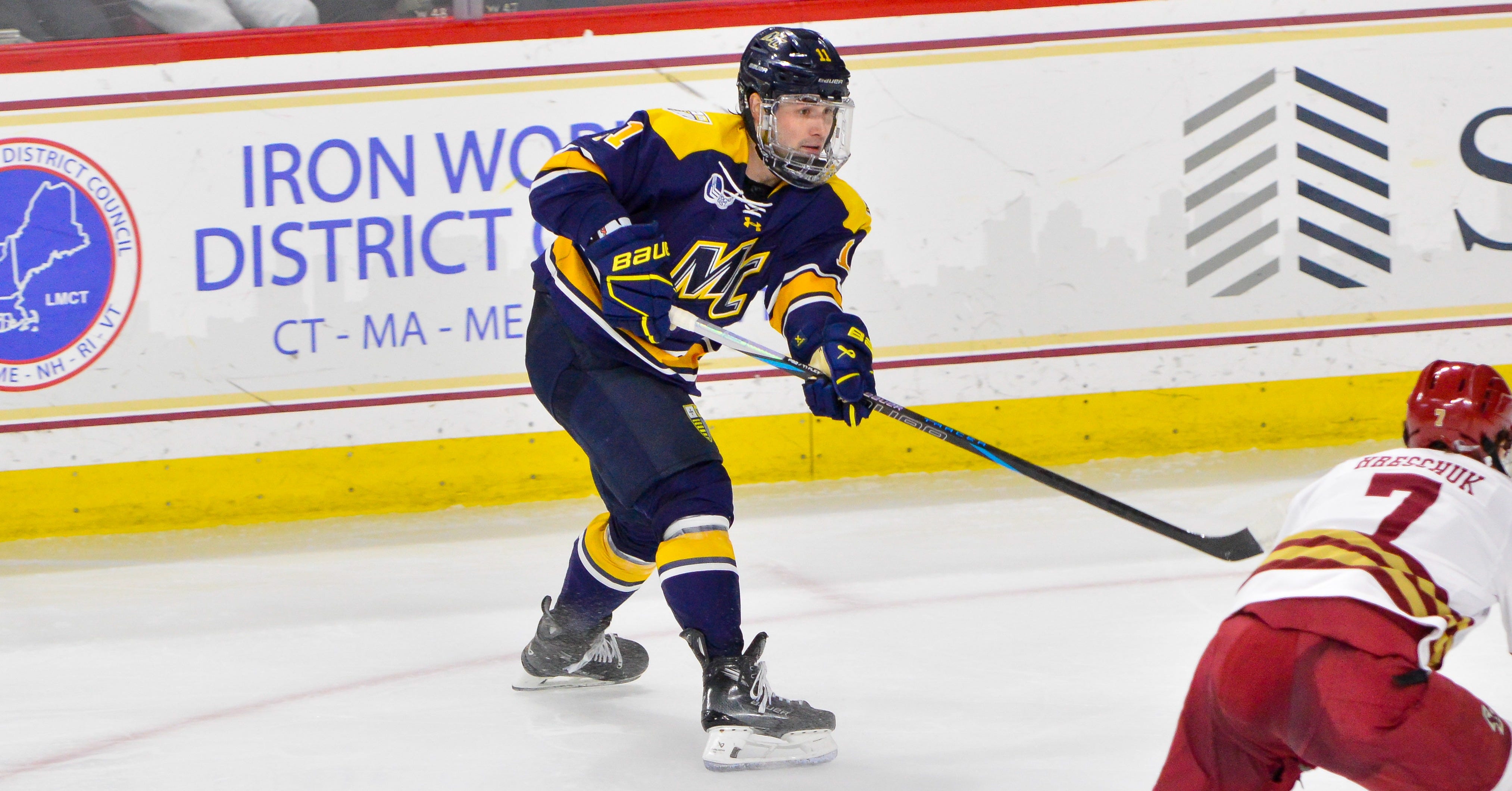 Nick Pierre named Hockey East Rookie of the Week