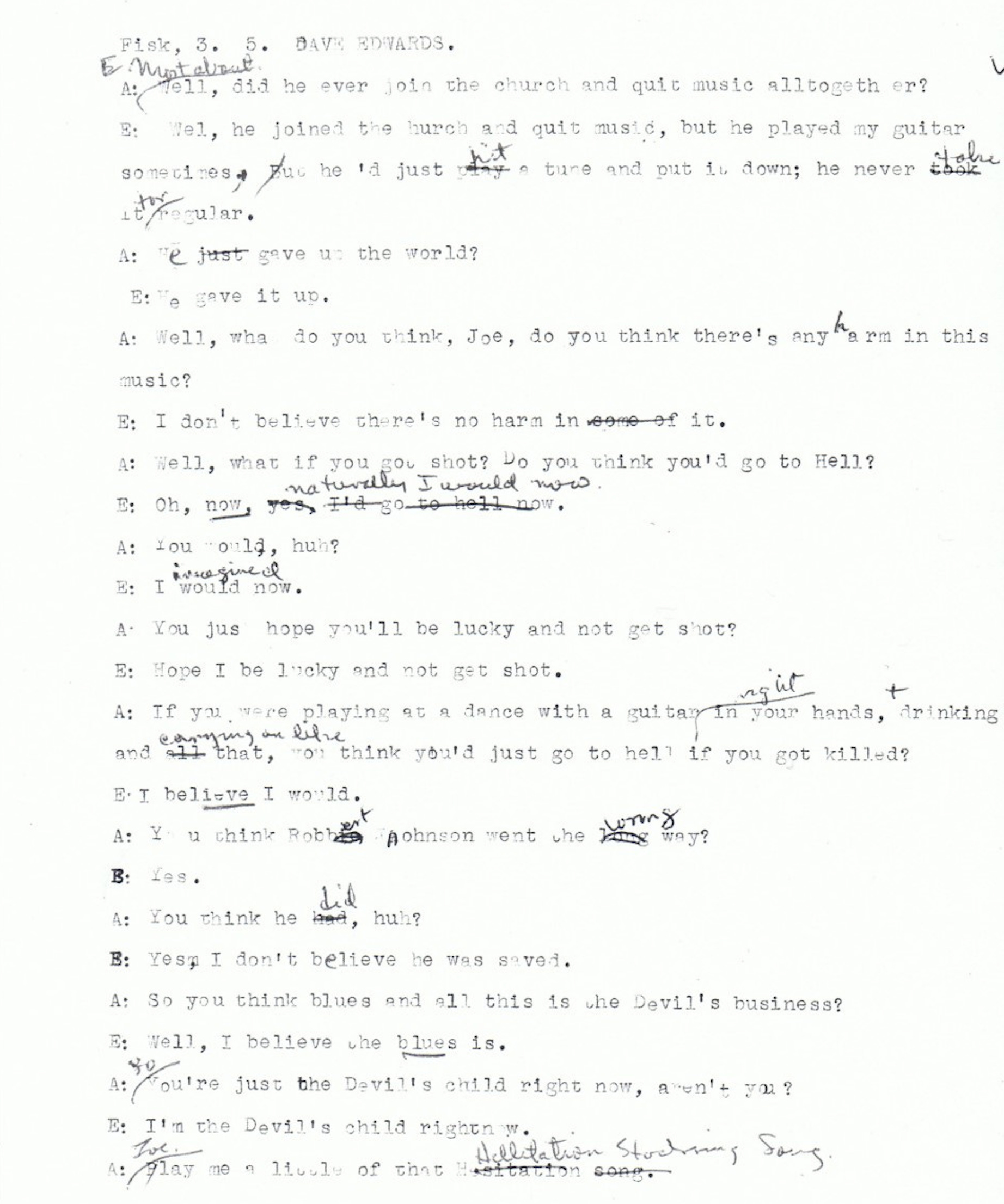 What Did Robert Johnson Encounter at the Crossroads? (Part 1 of 2)