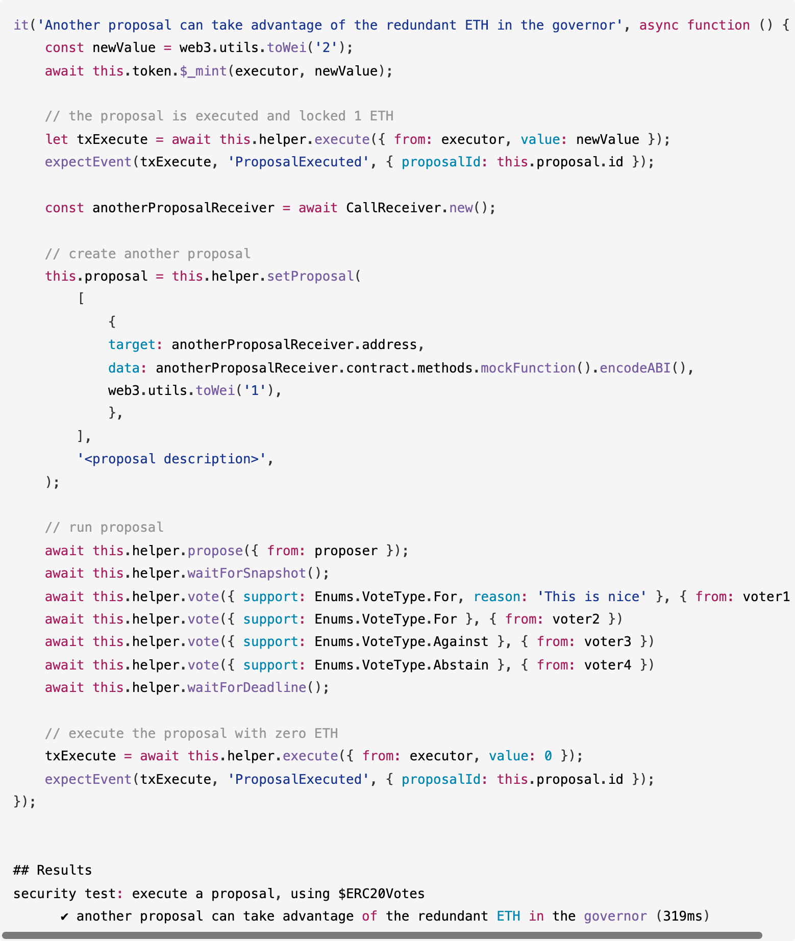 Governor contract of OpenZeppelin: Security concerns about the ...