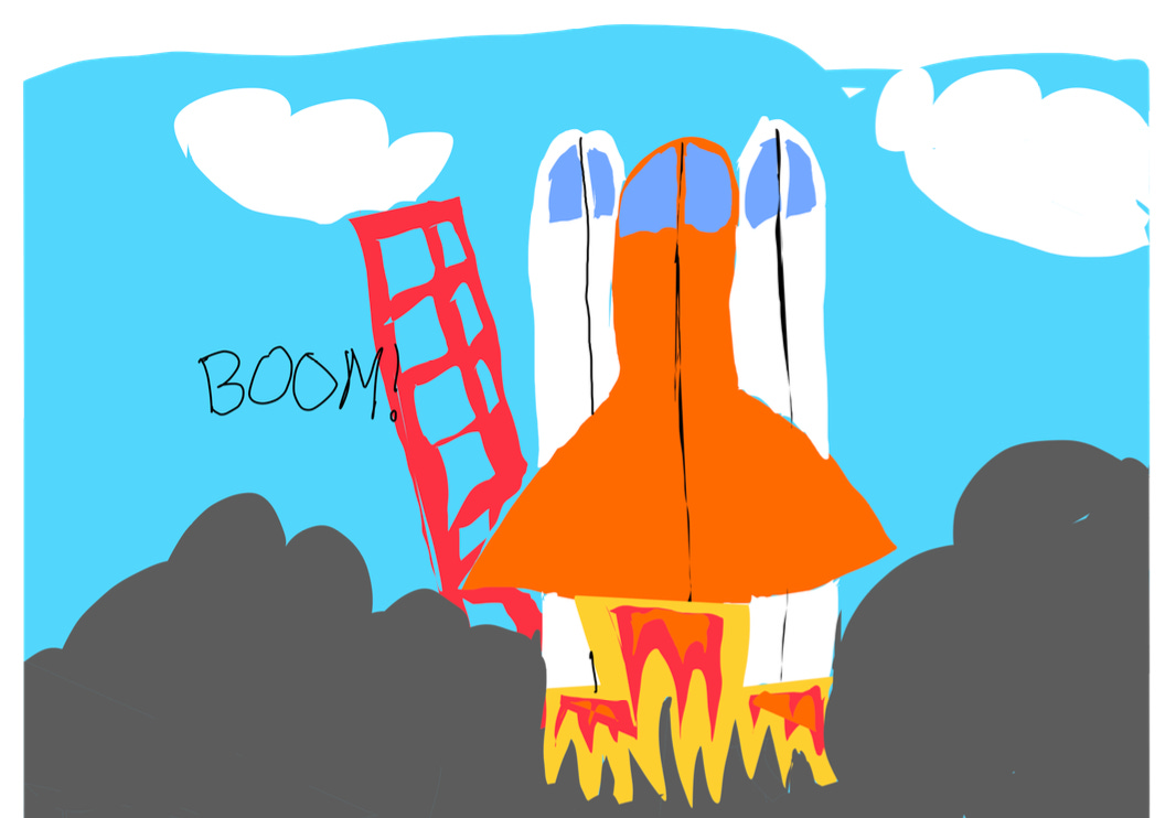 Rocket - by Aarini Mehta - Awesome Art