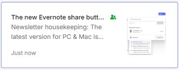 The new Evernote note sharing functions explained