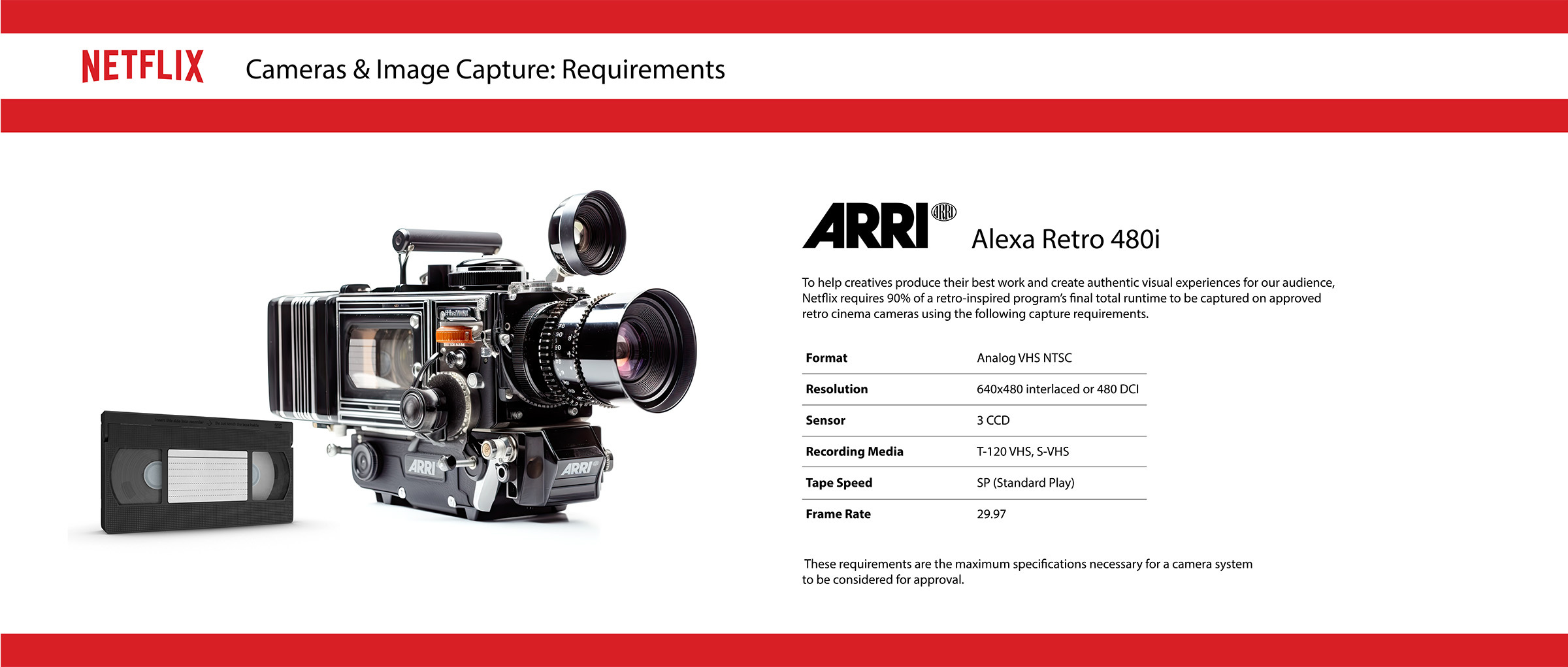 ARRI Alexa Retro 480i Cinema Camera - by Dré Labre