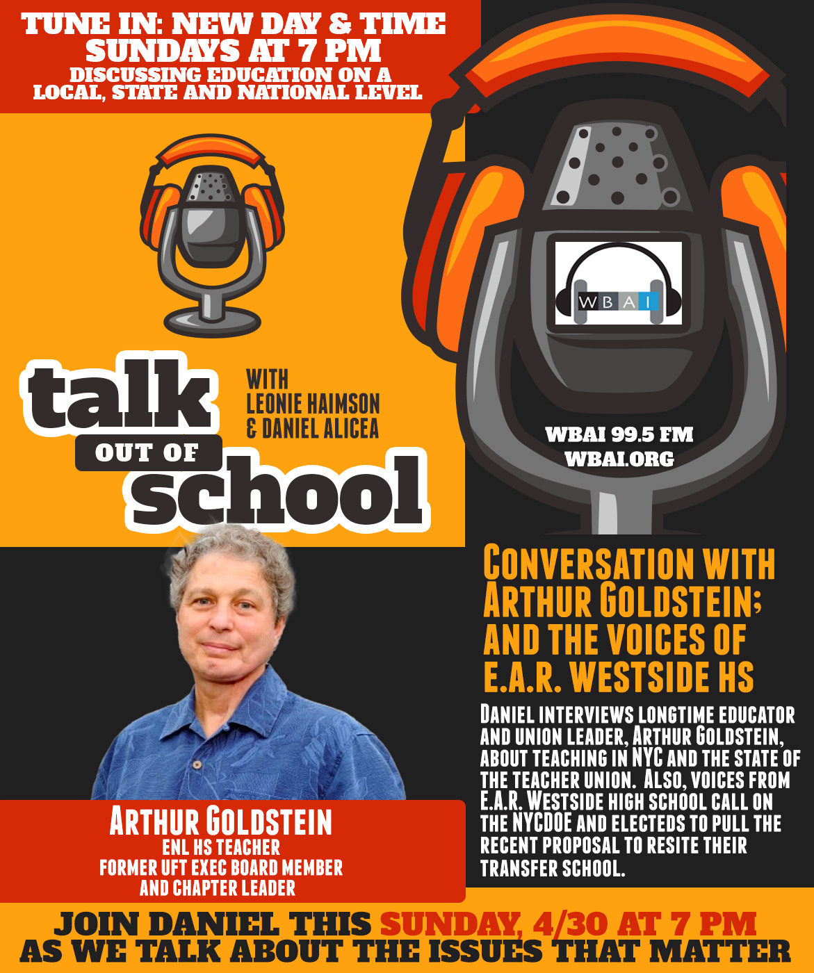 A Conversation with Arthur Goldstein; The Voices of the Westside High ...