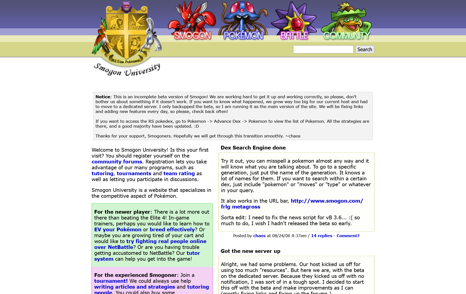 Interview with Smogon University - Johto Times