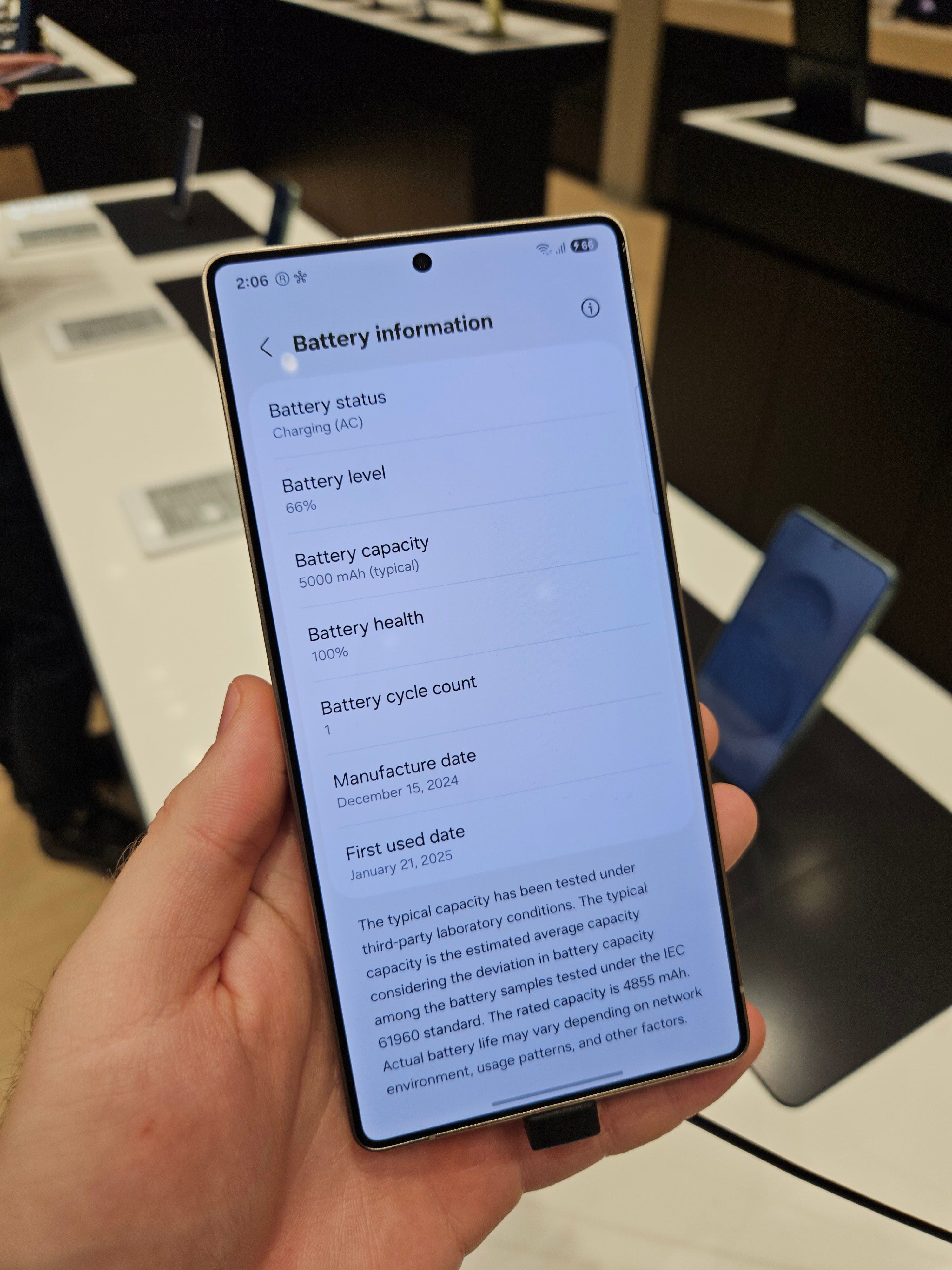 Samsung Galaxy S25 Ultra: A Glimpse into the Battery Insights