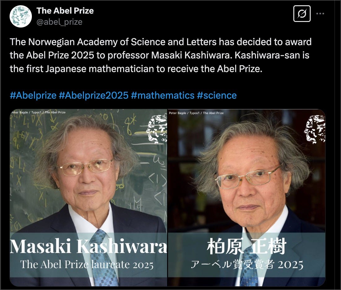 🧙‍♂️ The EGOT of Math: Why 2025's Abel Prize Shook the Universe With ...