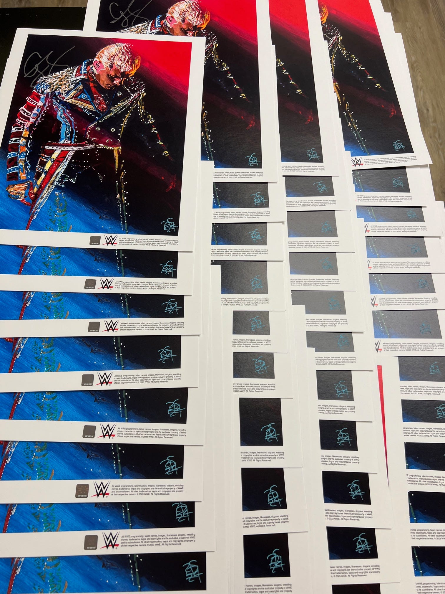 Signed Cody Rhodes Prints Back in Stock!